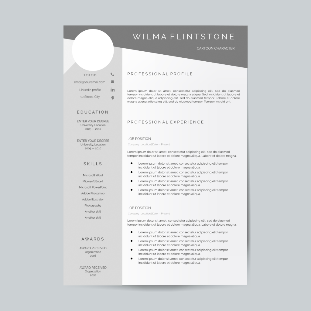 Cv En Blanco Imprimible Para Rellenar Plantillas De Curriculum Vitae